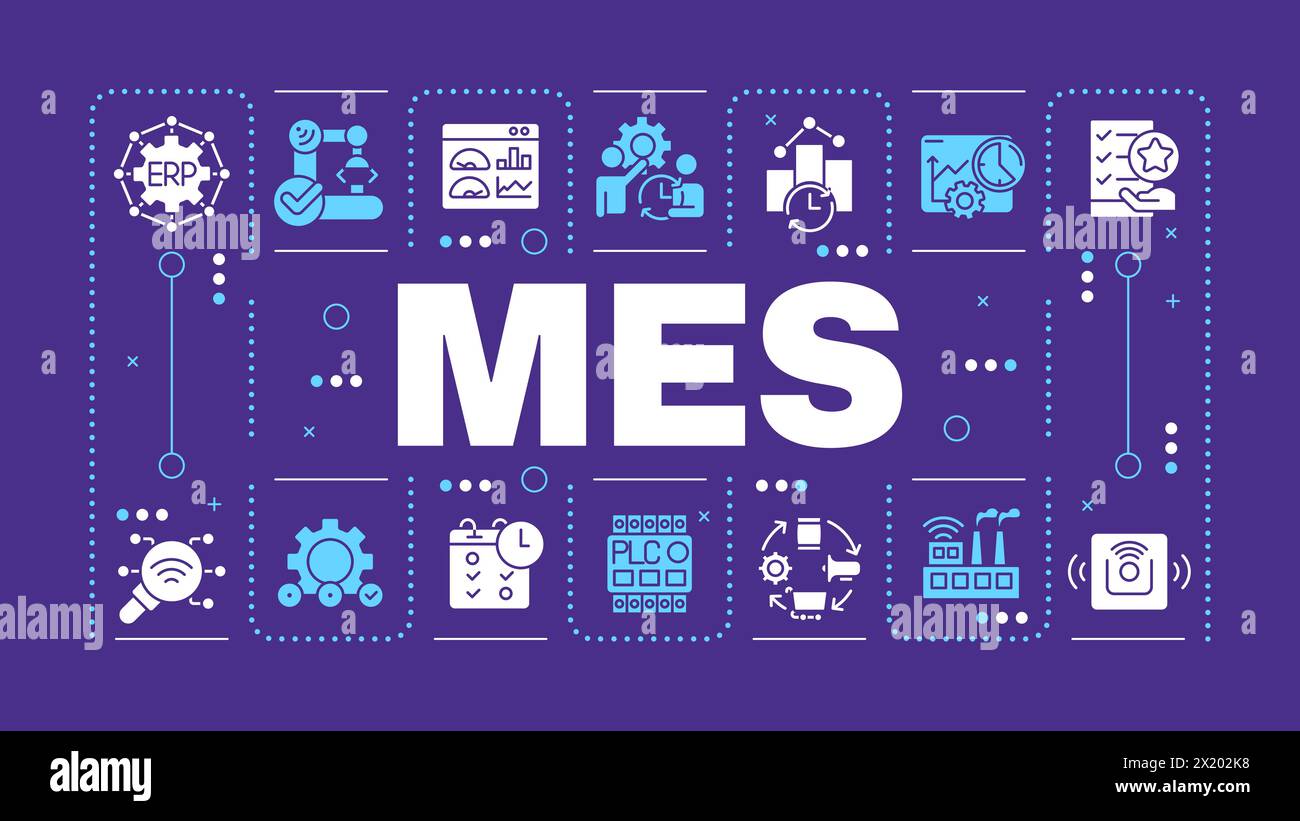 MES purple word concept Stock Vector Image & Art - Alamy