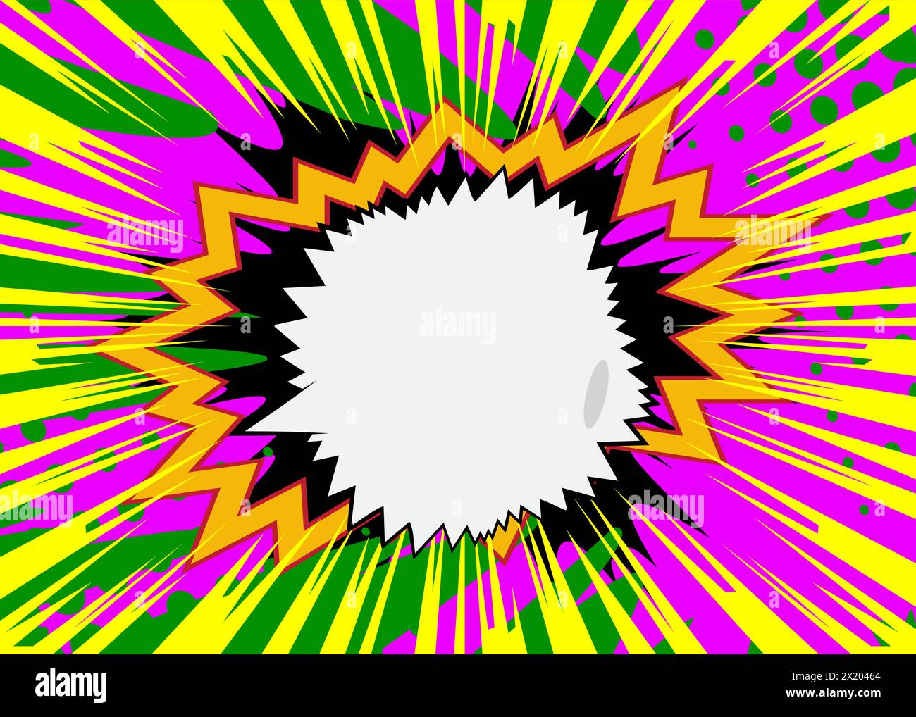 Super Cartoon Abstract Background, comic book speech bubble backdrop ...