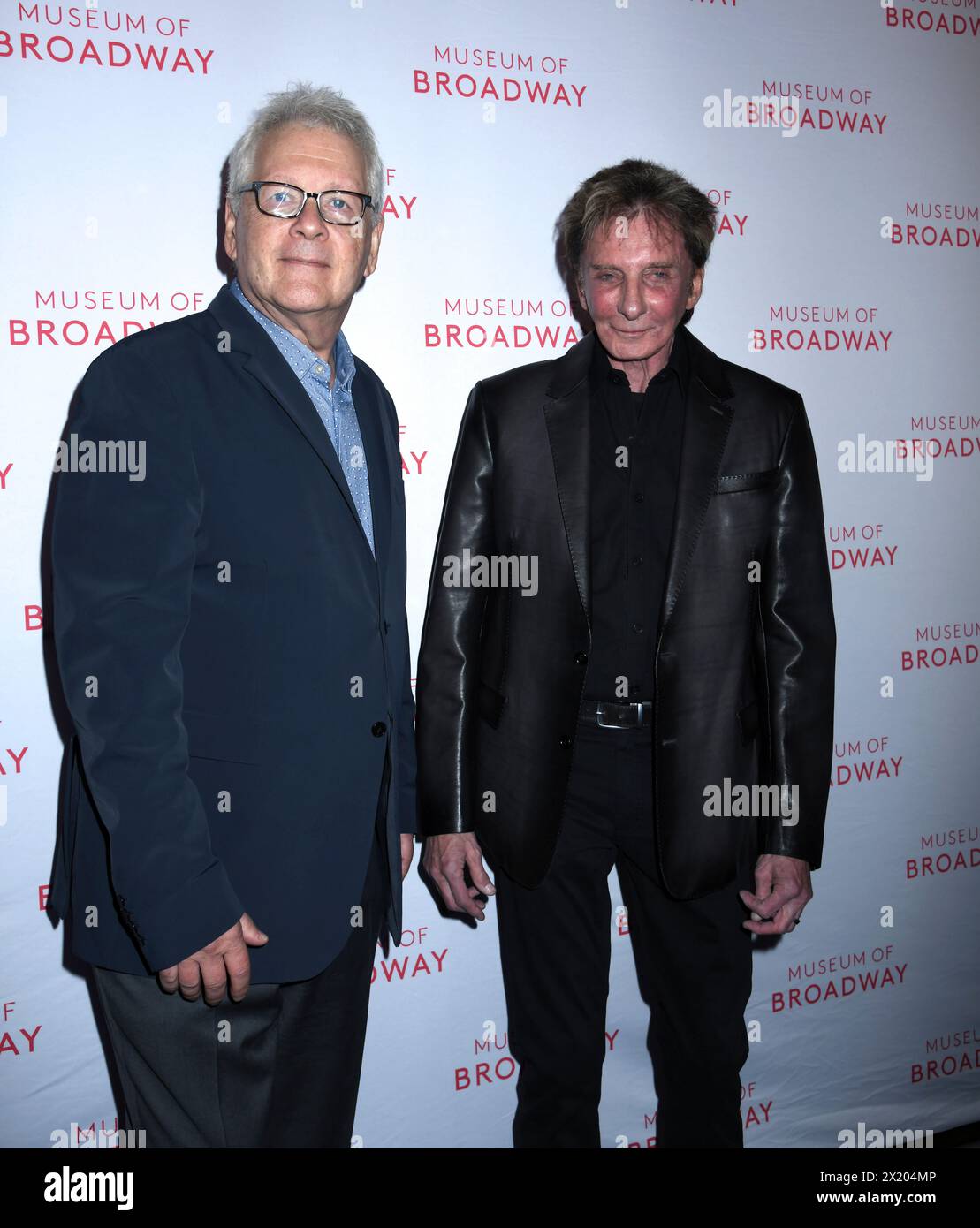April 18, 2024, New York, New York, USA: Bruce Sussman and Barry ...
