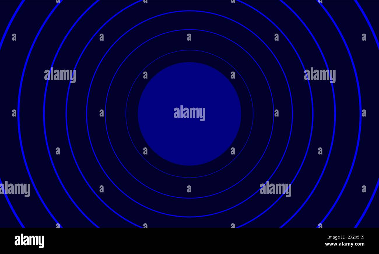 Wavy wave in round Stock Vector Images - Alamy