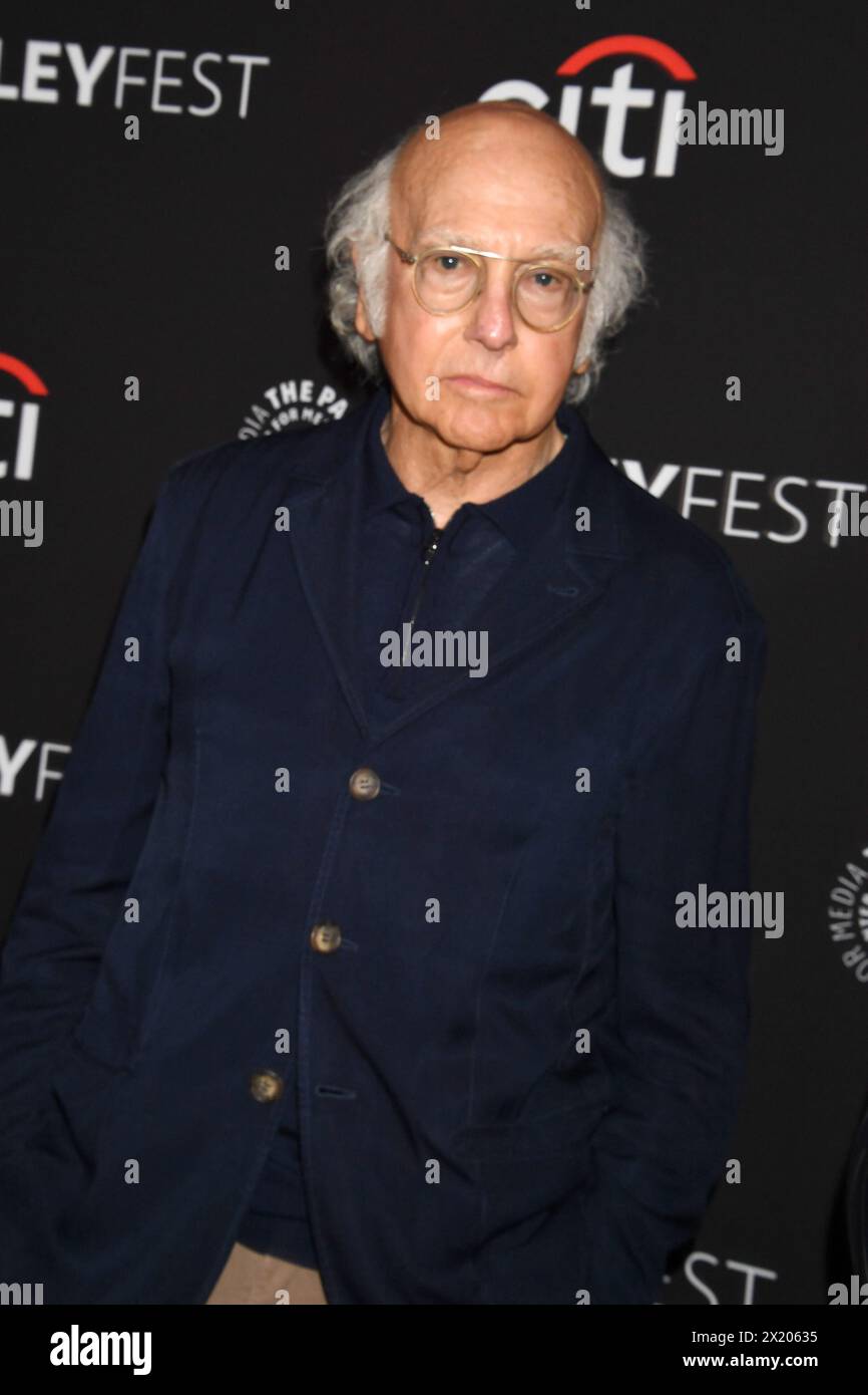 HOLLYWOOD, CA- APRIL 18: Larry David at the PaleyFest LA 2024 ...