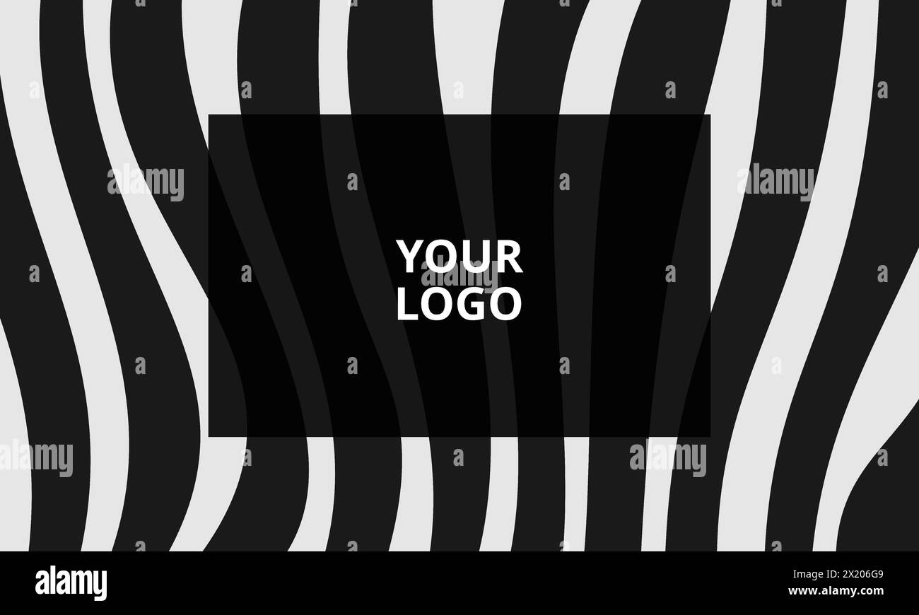 Branding banner design Black and White Stock Photos & Images - Alamy