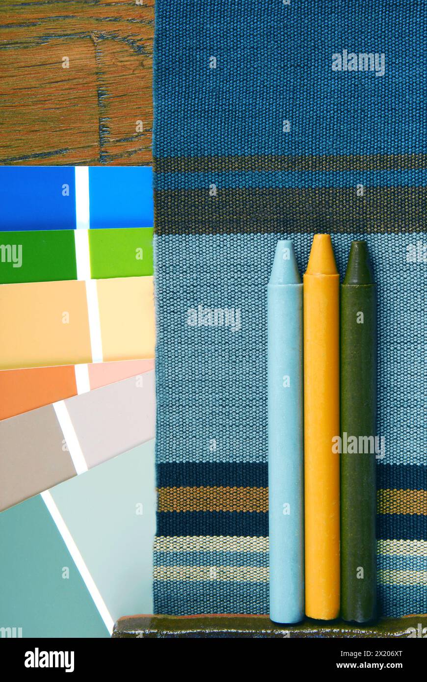 The Color harmonisation and choice for the interior Stock Photo - Alamy