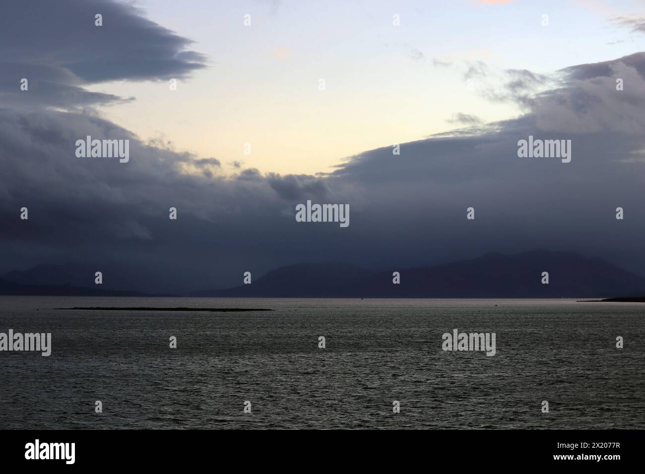 Chile; Southern Chile; Magallanes Region; Mountains of the southern ...