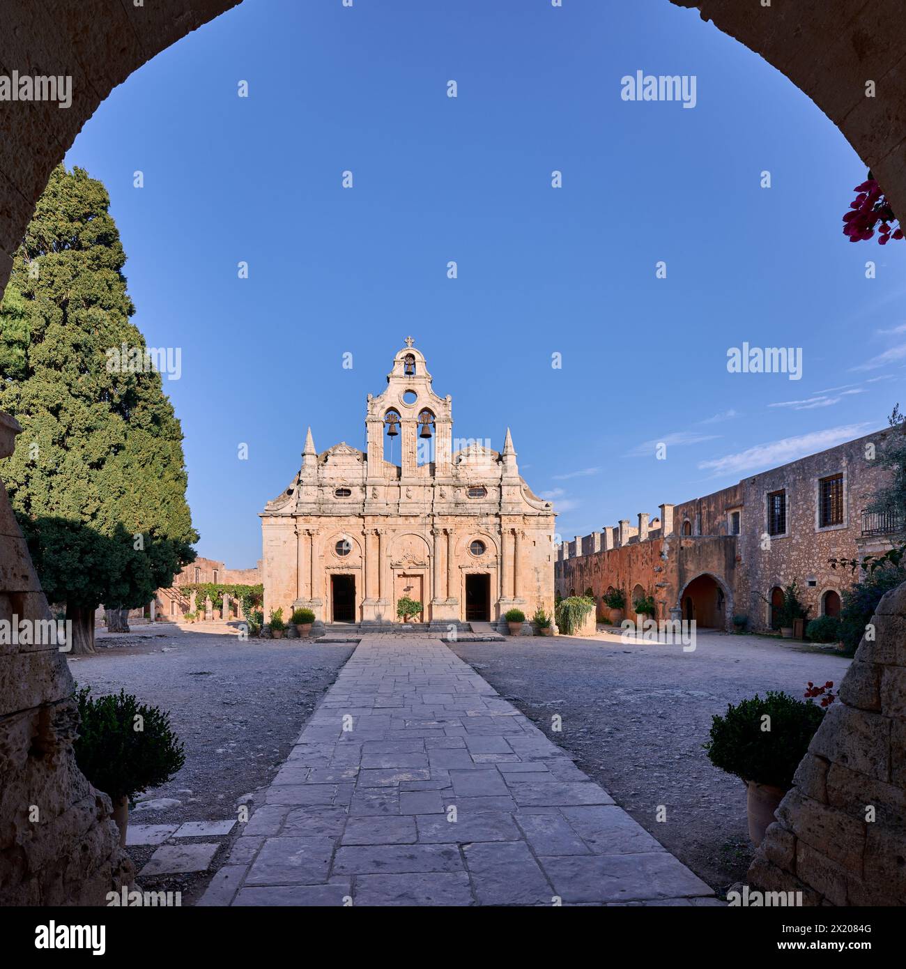 Arkadi Monastery, architecturally remarkable, historic Orthodox ...