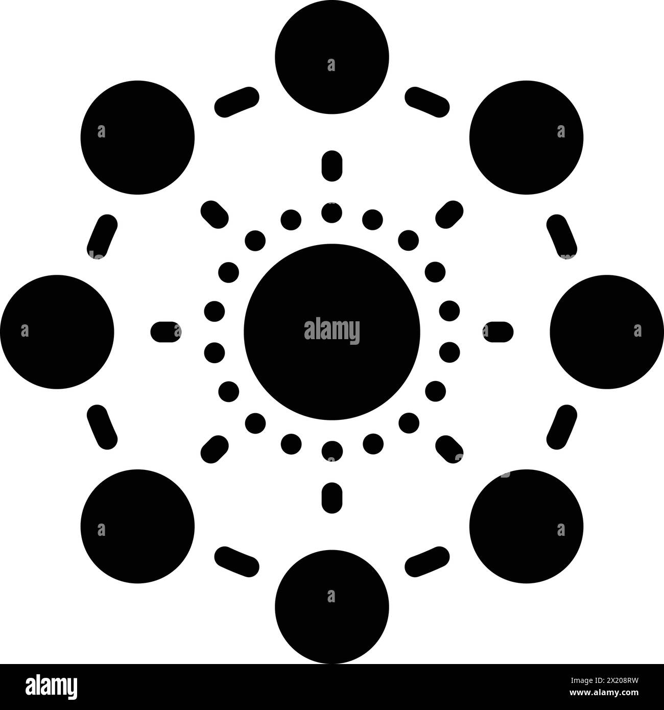 Combine vector vectors Black and White Stock Photos & Images - Alamy