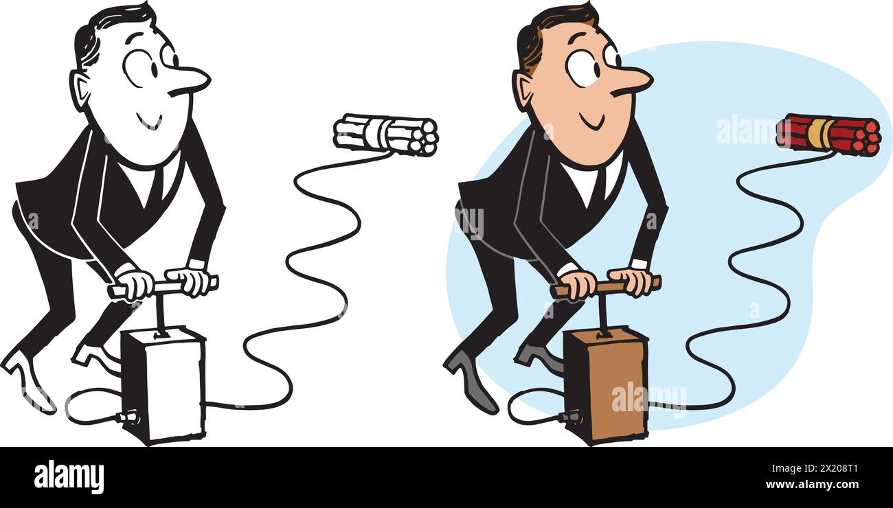 Cartoon dynamite hi-res stock photography and images - Alamy