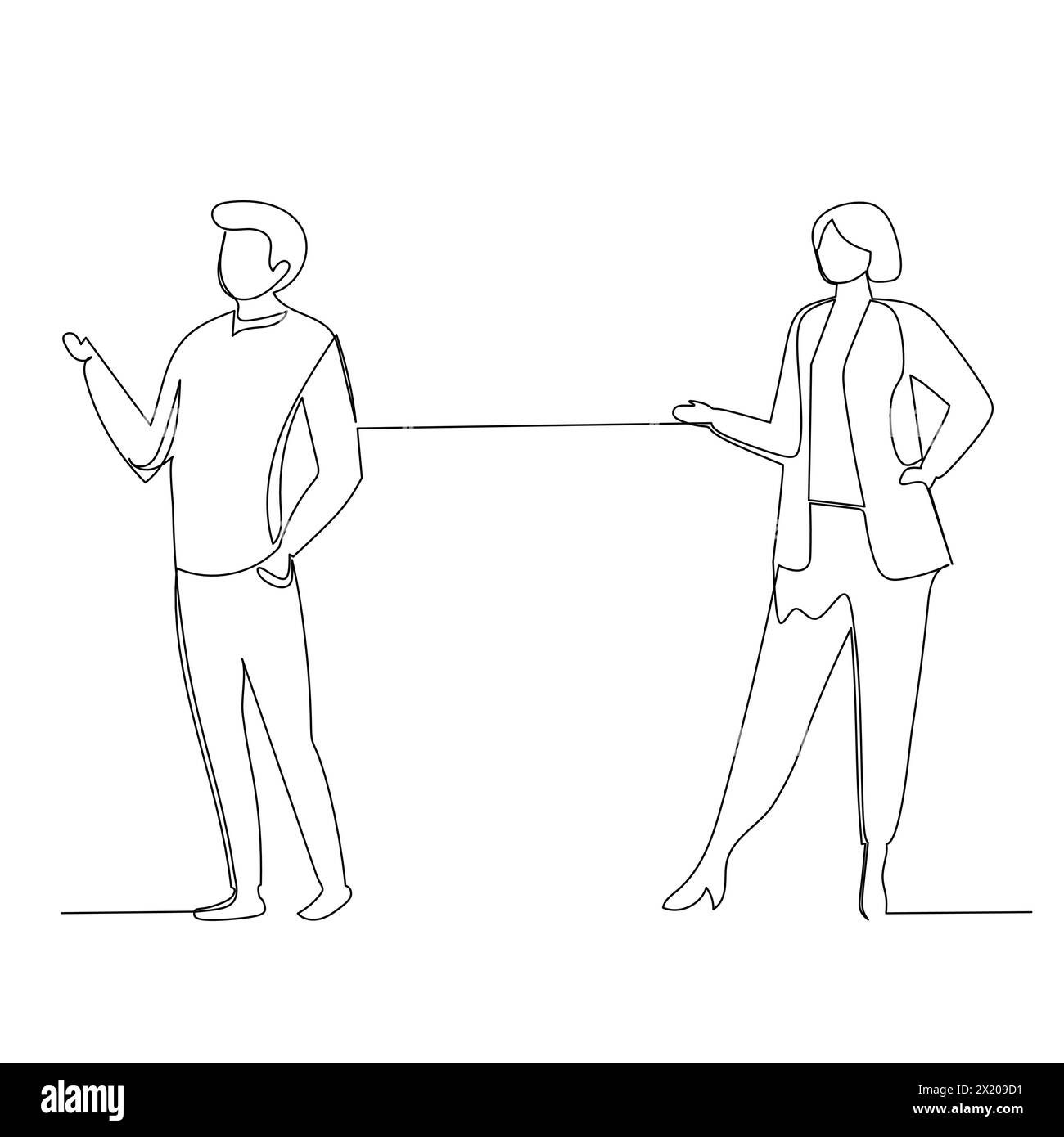 Effective communication cartoon hi-res stock photography and images - Alamy