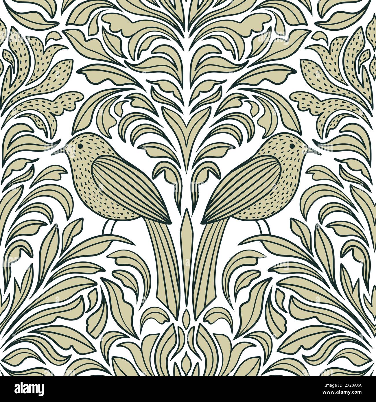 Floral surface pattern Cut Out Stock Images & Pictures - Alamy