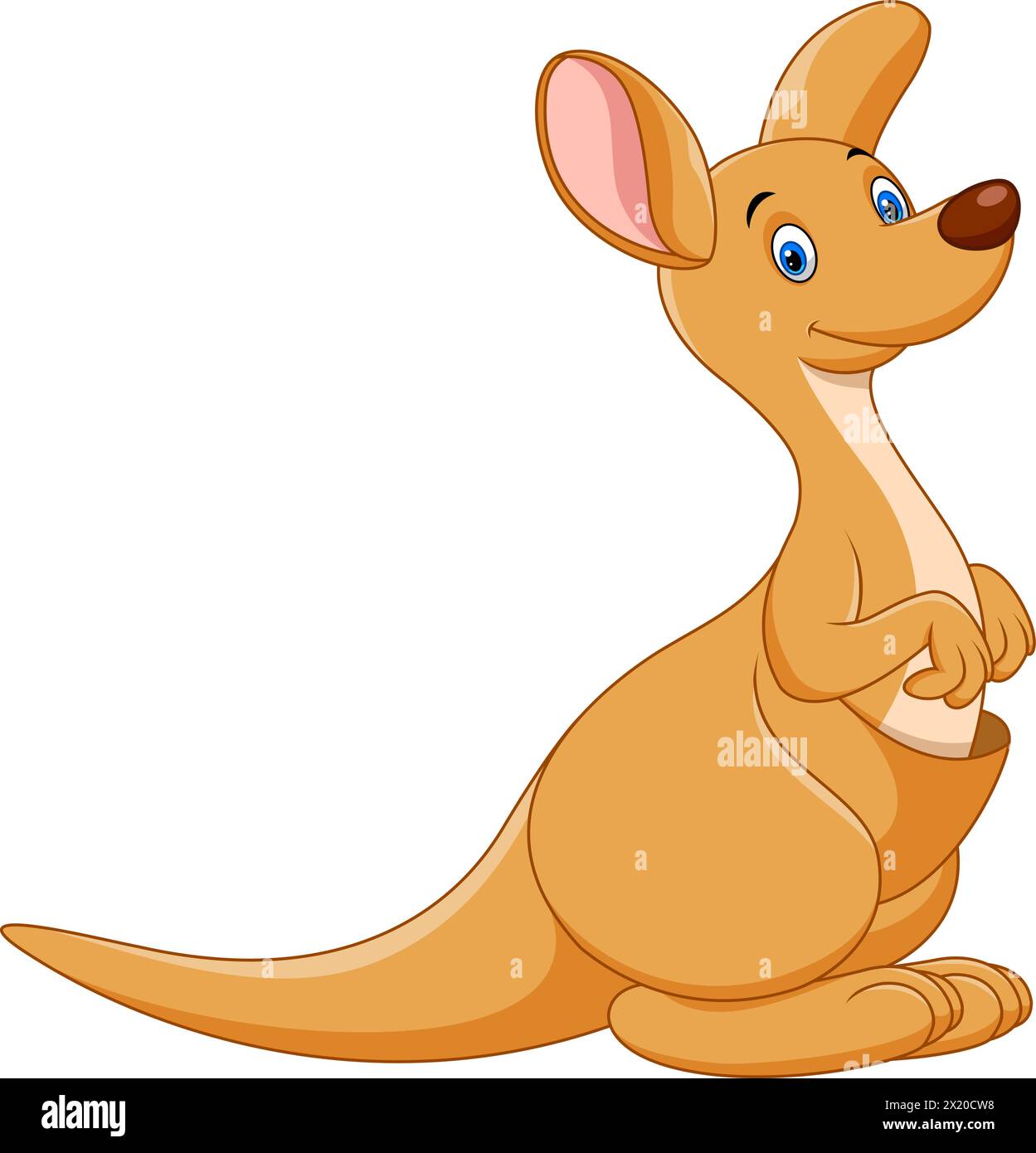 Kangaroo cartoon hi-res stock photography and images - Alamy
