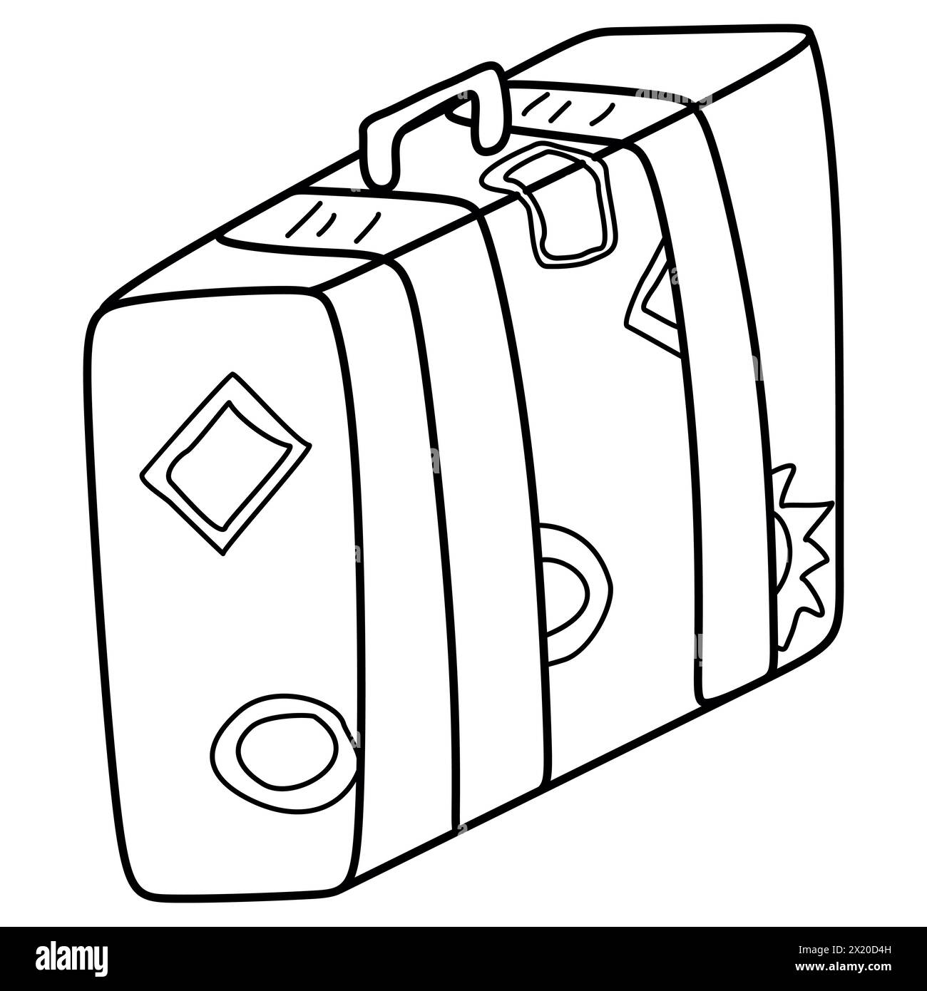 Luggage corner Stock Vector Images - Alamy