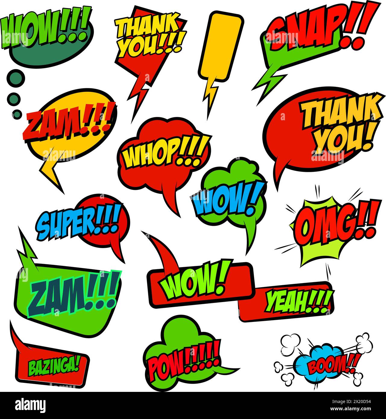 Oops pop art Cut Out Stock Images & Pictures - Alamy