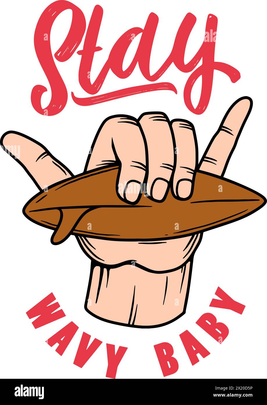 Retro wavy t shirt Stock Vector Images - Alamy