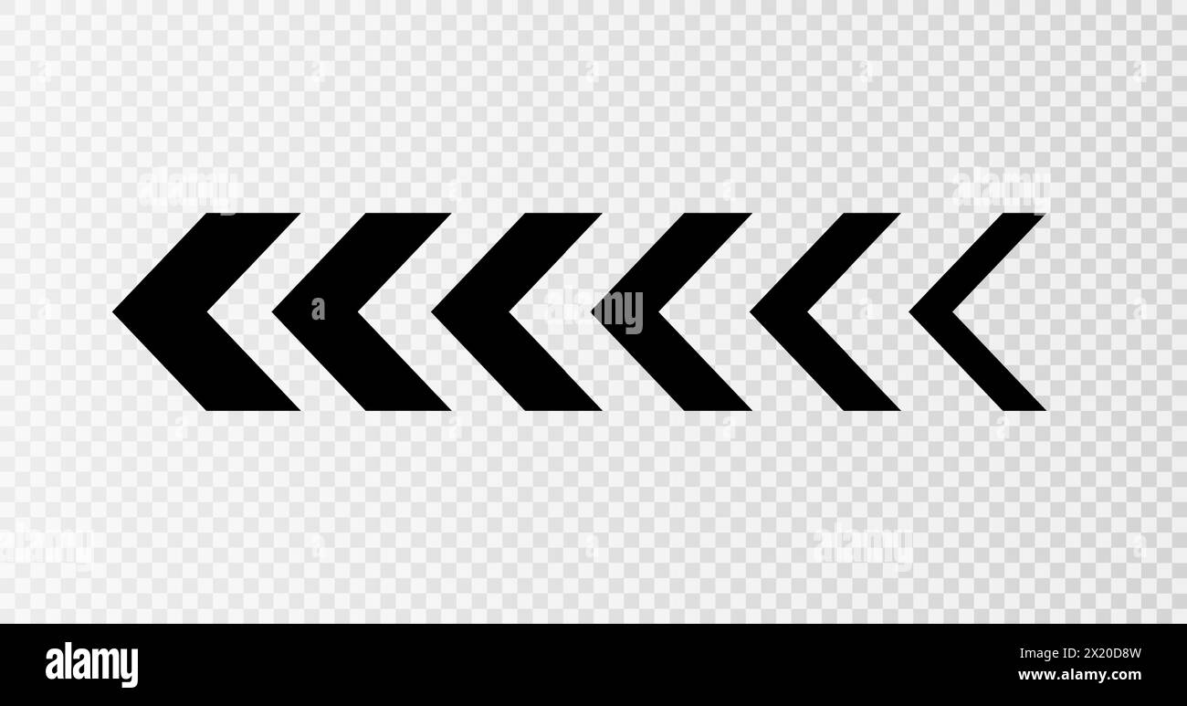 Black arrows on a transparent background indicate the direction of ...