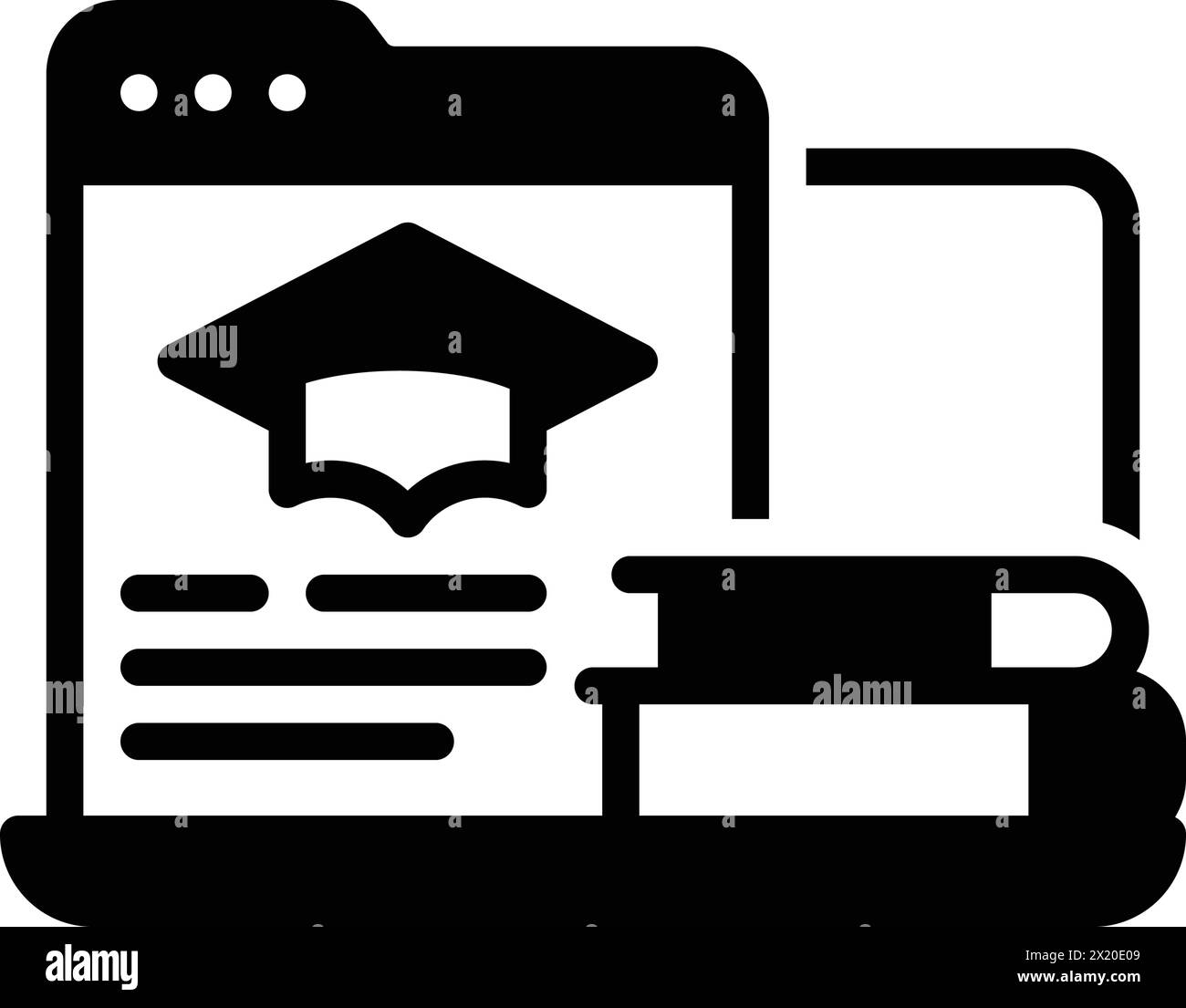Icon for educational website, educational Stock Vector Image & Art - Alamy