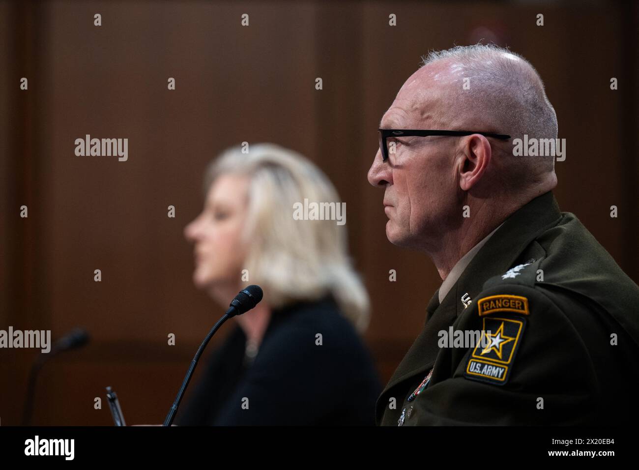 Washington, United States. 18th Apr, 2024. Chief of Staff of the Army ...