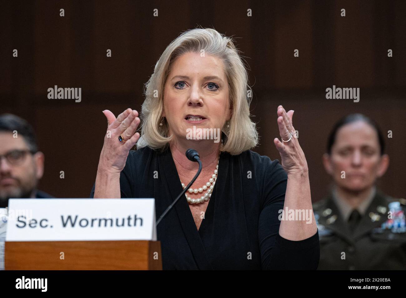 Secretary of the army christine wormuth hi-res stock photography and ...