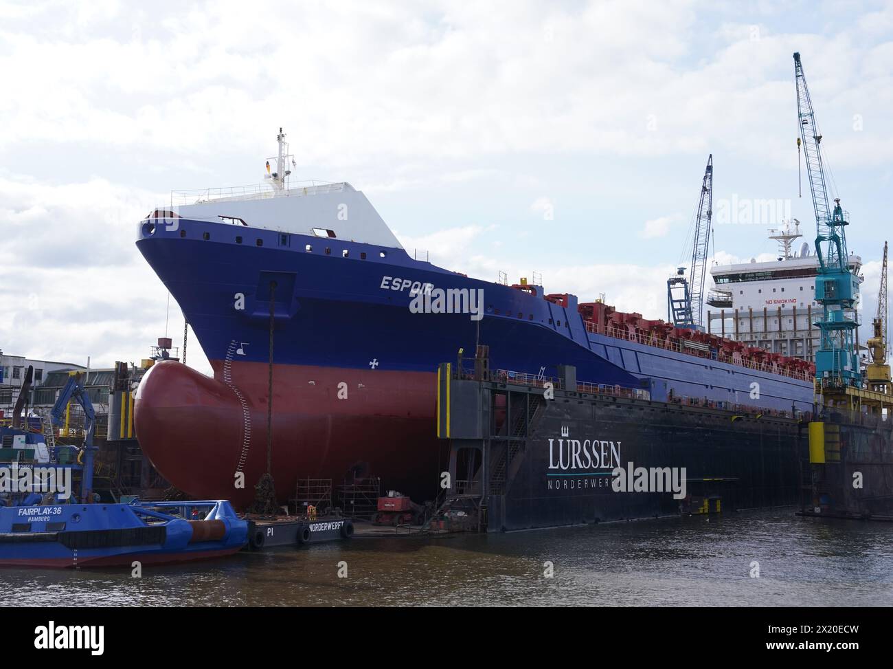 Naval vessels lurssen nvl hi-res stock photography and images - Alamy