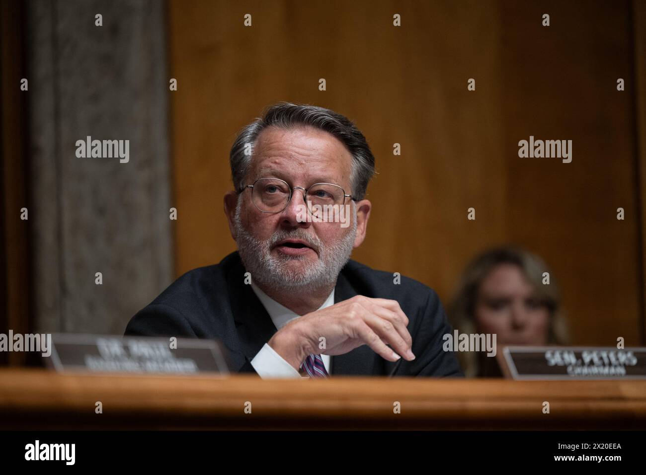 Washington, United States. 18th Apr, 2024. United States Senator Gary ...