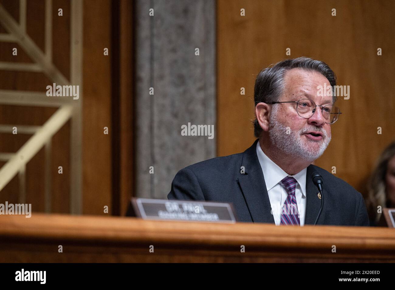 Washington, United States. 18th Apr, 2024. United States Senator Gary ...