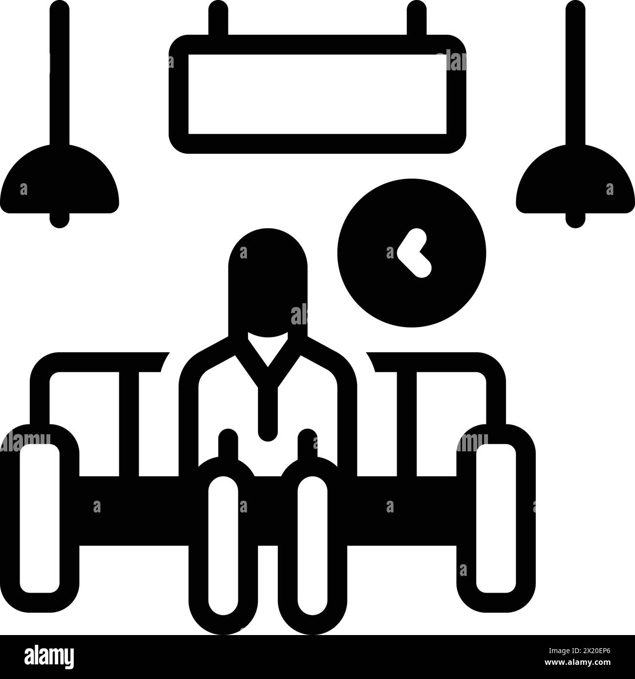 Waiting area waiting area Stock Vector Images - Alamy