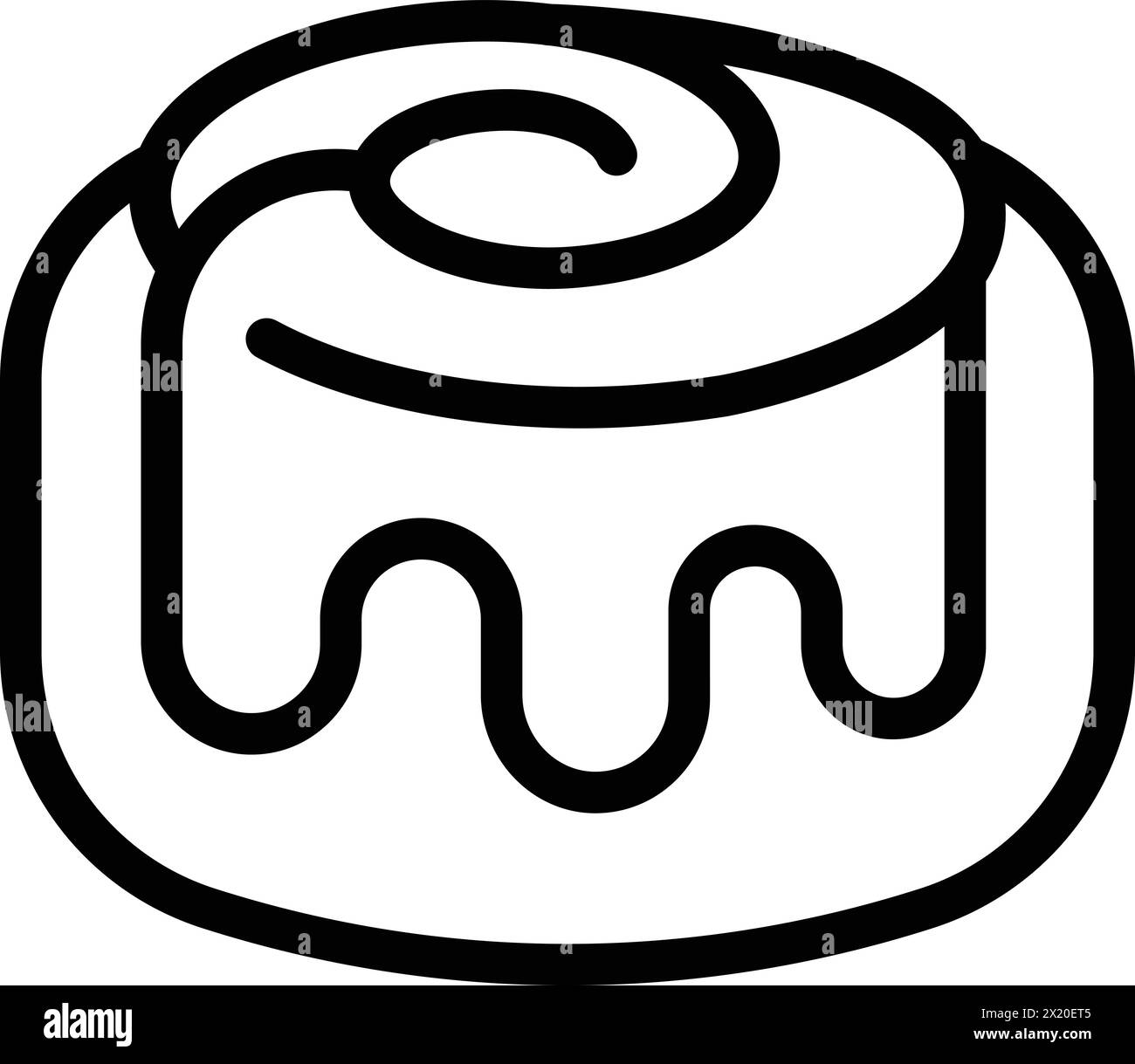 Sticky cinnamon buns Black and White Stock Photos & Images - Alamy