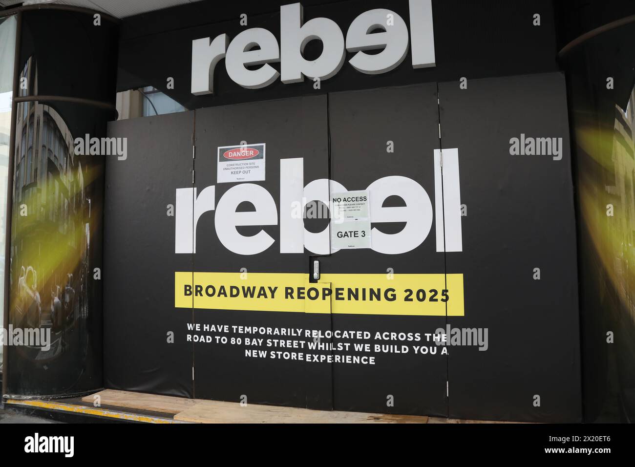 Rebel Sport store in Broadway, Sydney, NSW, Australia which will reopen ...