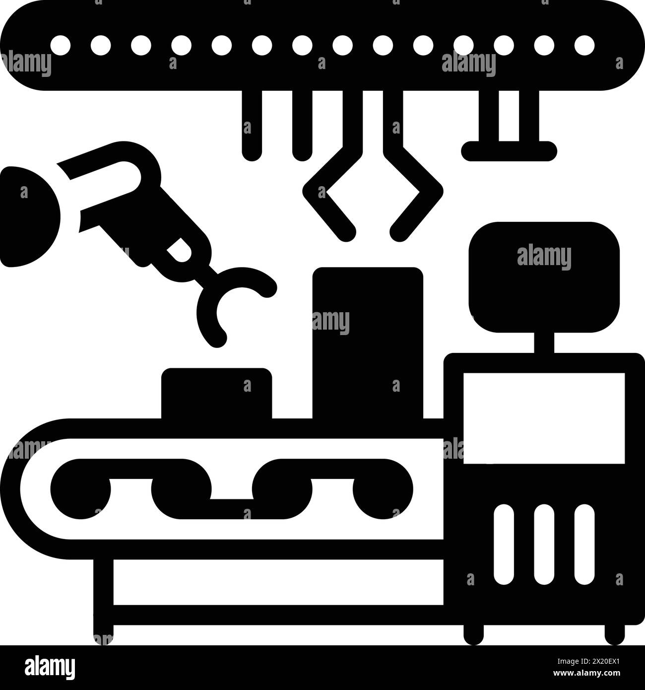 Icon for manufacturing, production Stock Vector Image & Art - Alamy