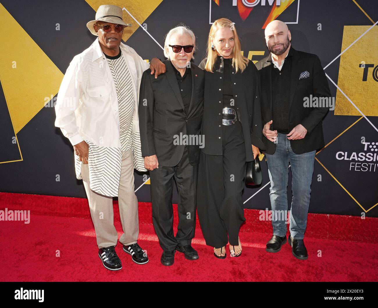 Los Angeles, USA. 18th Apr, 2024. (L-R) Samuel L. Jackson, Harvey ...