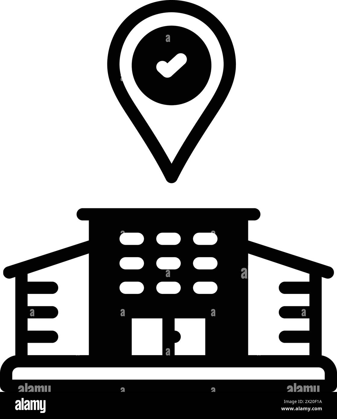 Icon for check in, checking Stock Vector Image & Art - Alamy