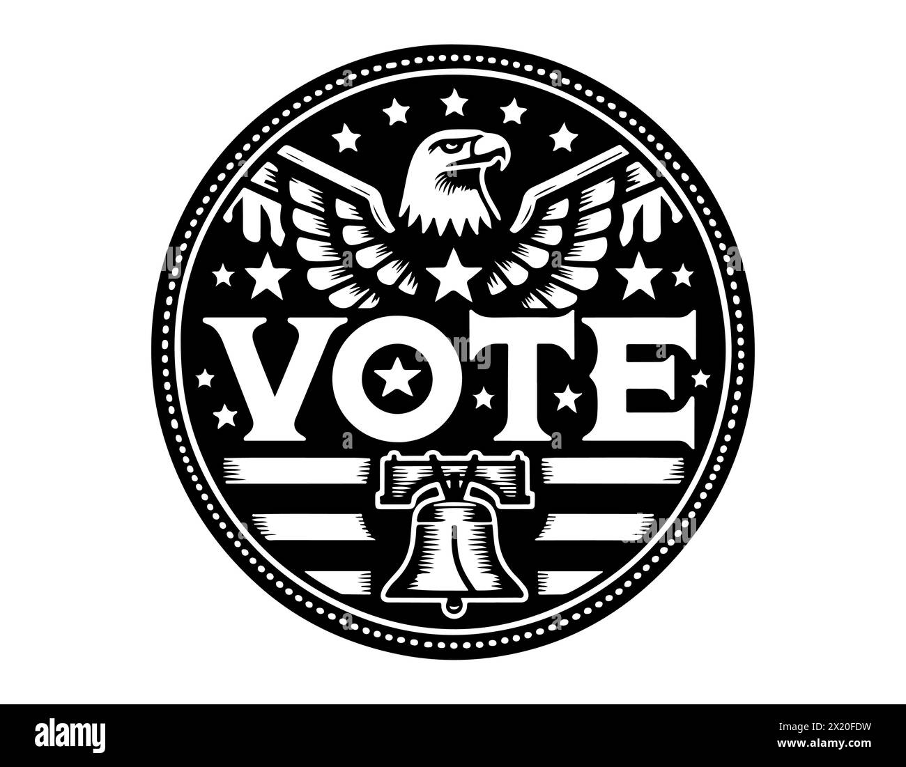 Vote text on black Black and White Stock Photos & Images - Alamy
