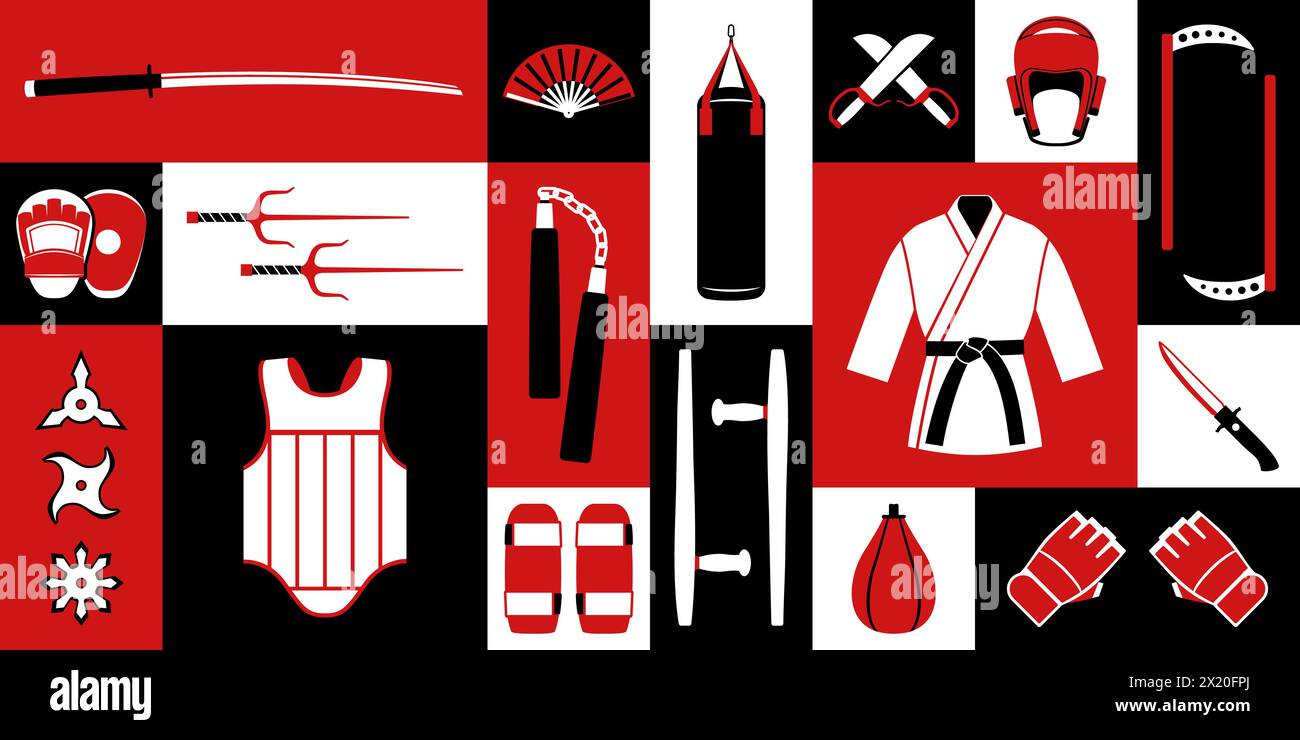 Wing chun vector vectors hi-res stock photography and images - Alamy