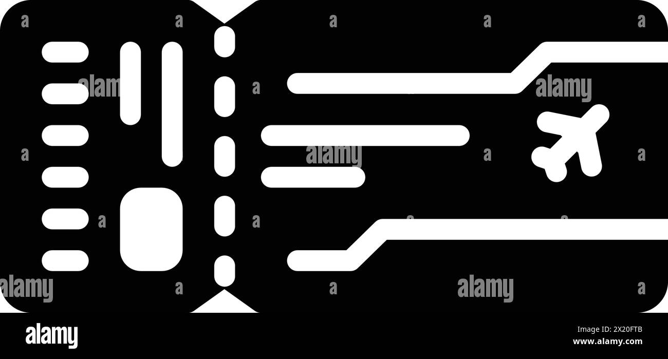 Icon For Boarding Pass Boarding Stock Vector Image And Art Alamy