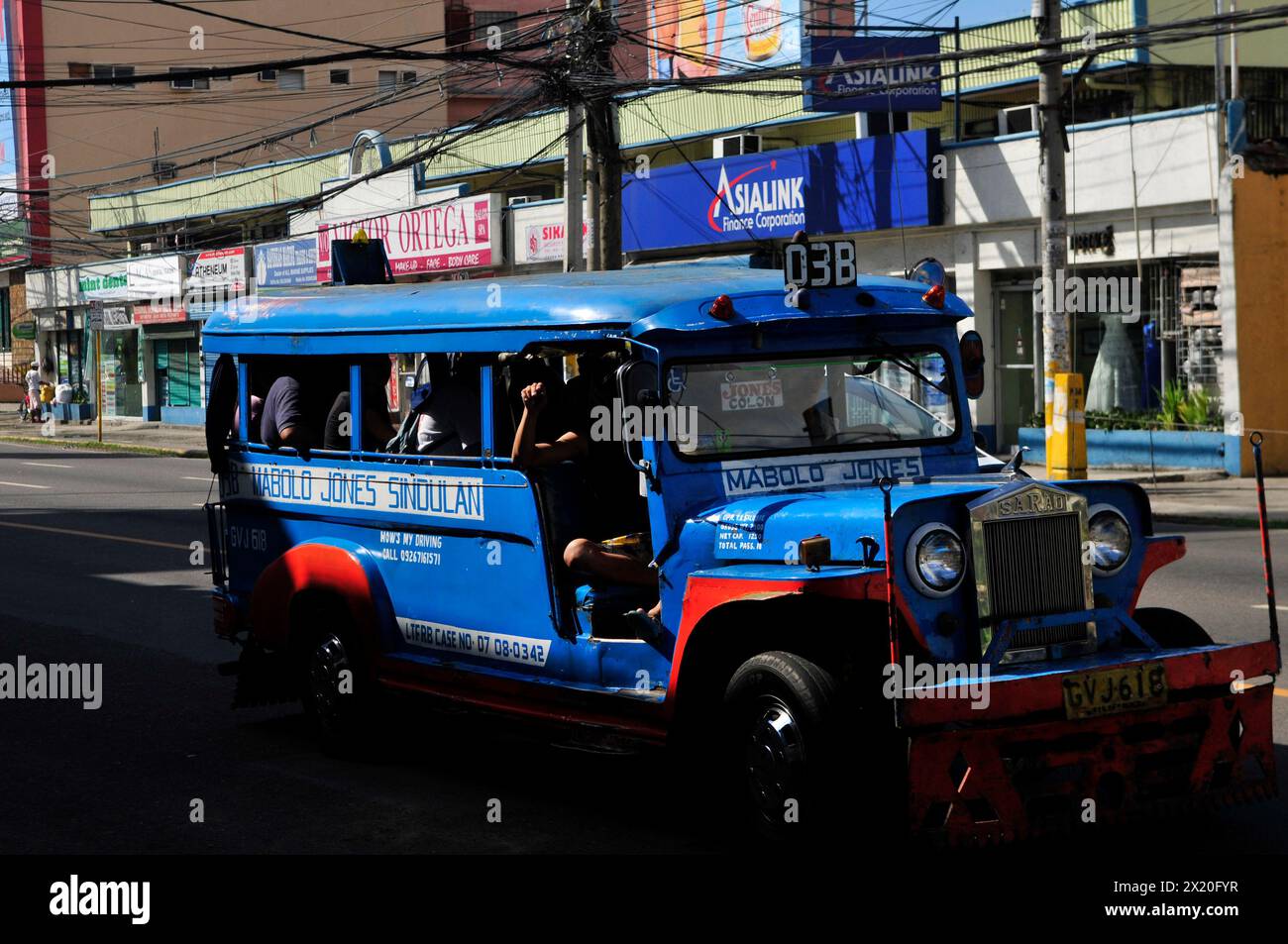 A colorful Jeepney in Cebu City, The Philippines Stock Photo - Alamy