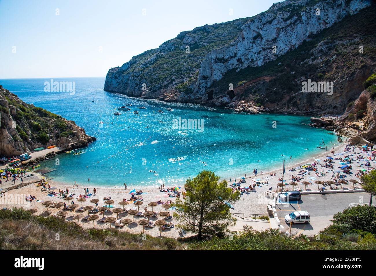 La Granadella, the most beautiful bathing bay on the Costa Blanca ...