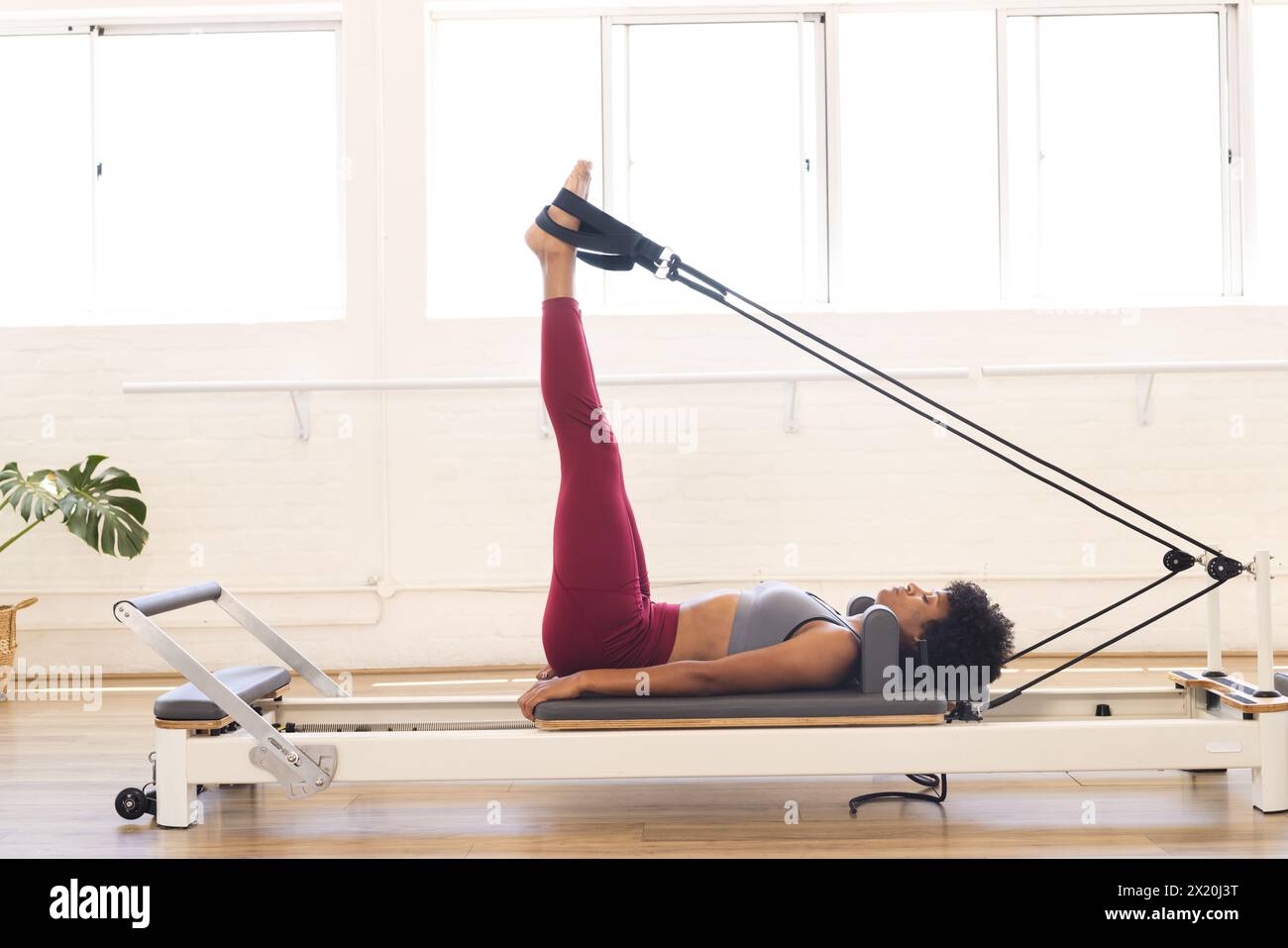 Pilates reformer isolated hi-res stock photography and images - Alamy