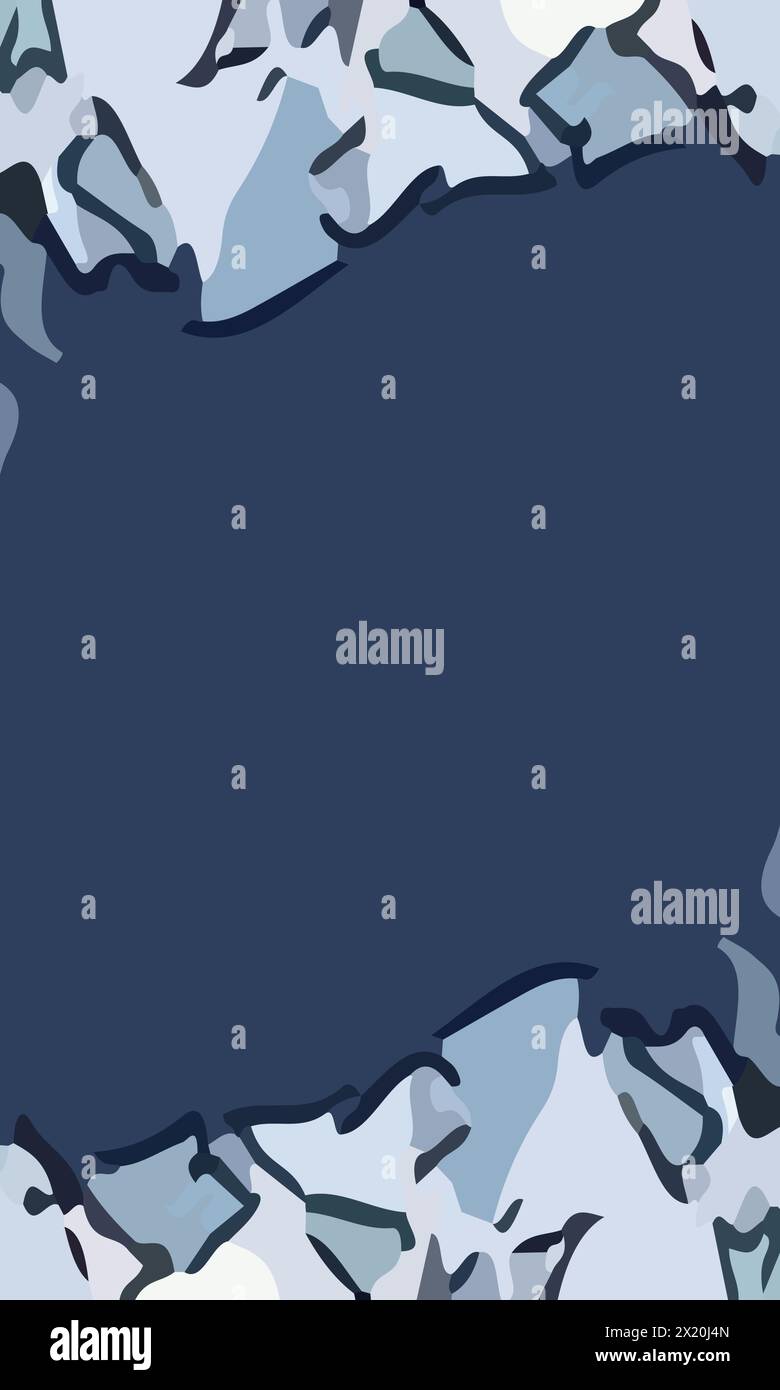 Simple ice background with copy space area. Suitable for poster and ...