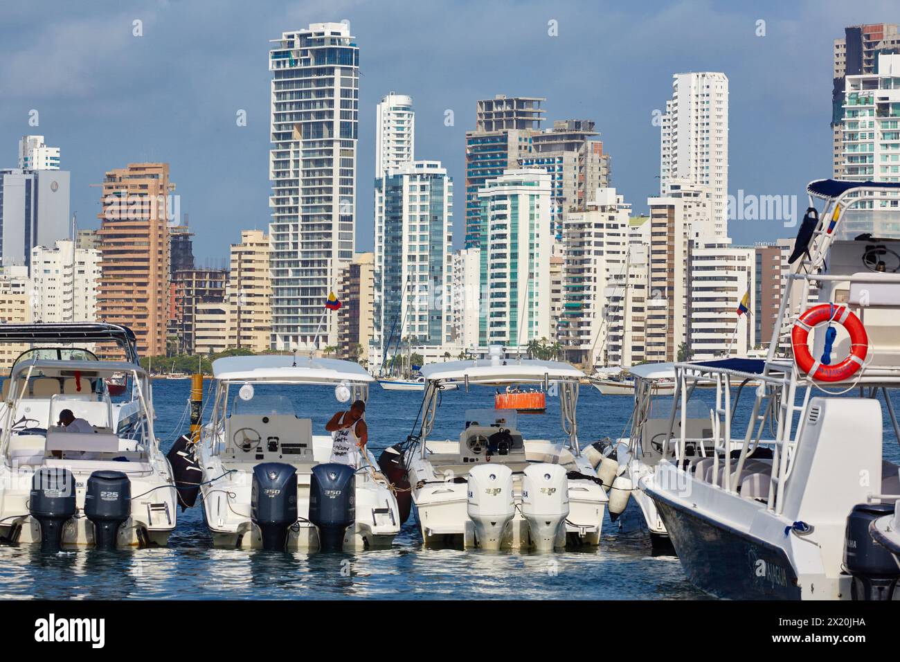 Seaport, Marina Santa Cruz, Bocagrande, Cartagena de Indias, Bolivar ...