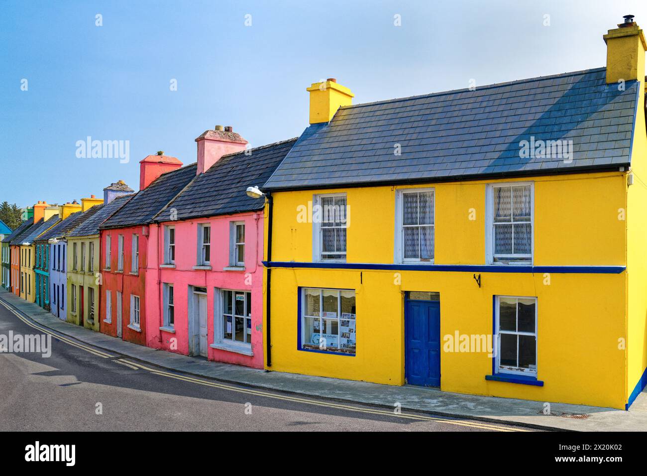 Ireland, County Cork, Beara Peninsula, Eyeries Stock Photo - Alamy