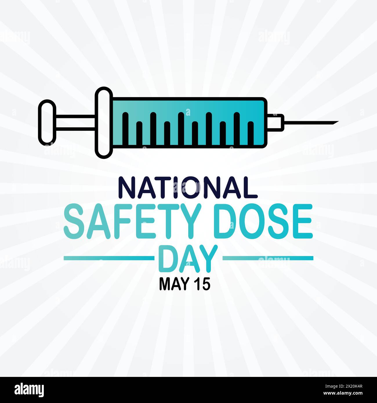 National Safety Dose Day Vector illustration. May 15. Holiday concept ...