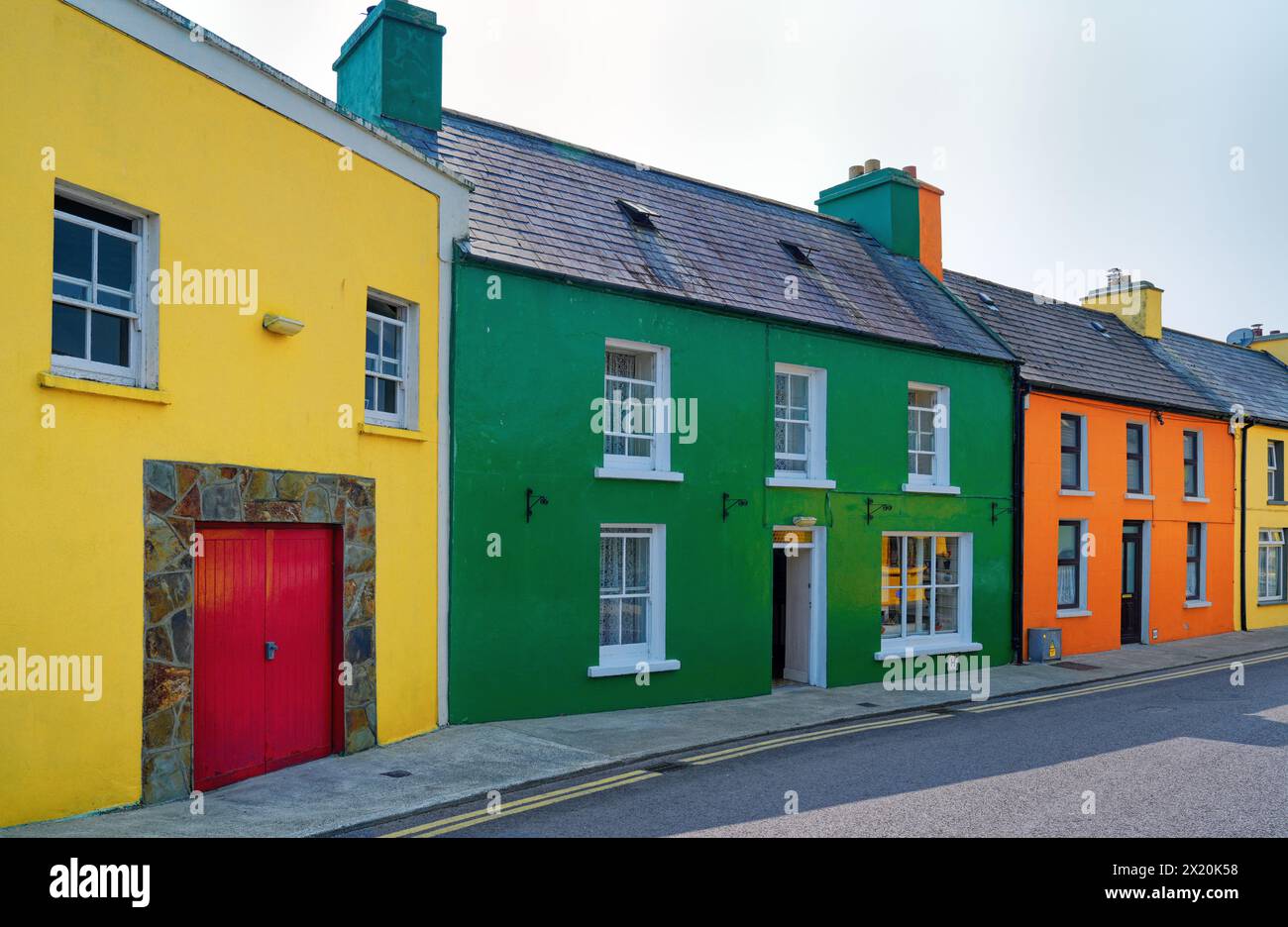 Ireland, County Cork, Beara Peninsula, Eyeries Stock Photo - Alamy