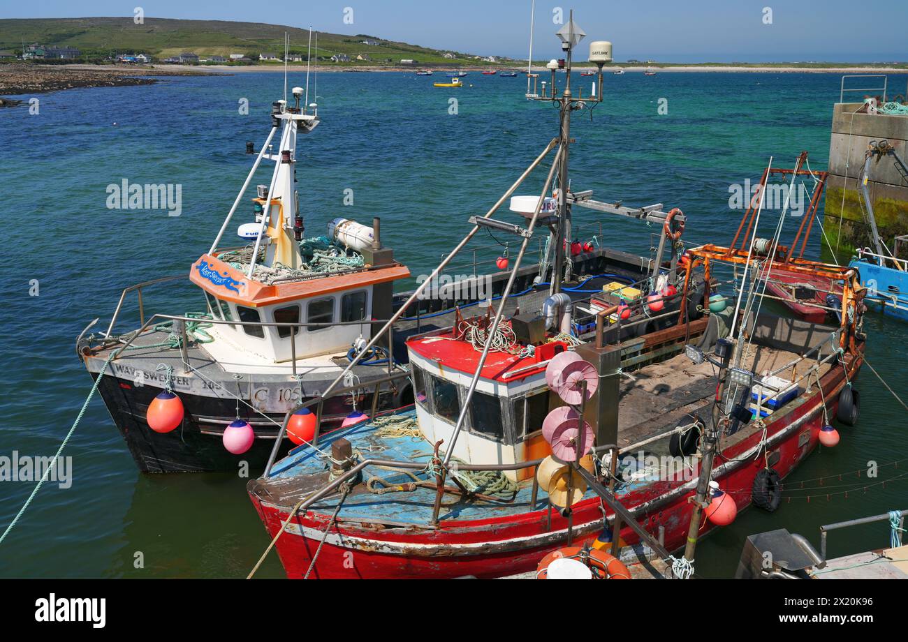 Ireland, County Mayo, Mullet Peninsula, Port of Doobeg Stock Photo - Alamy