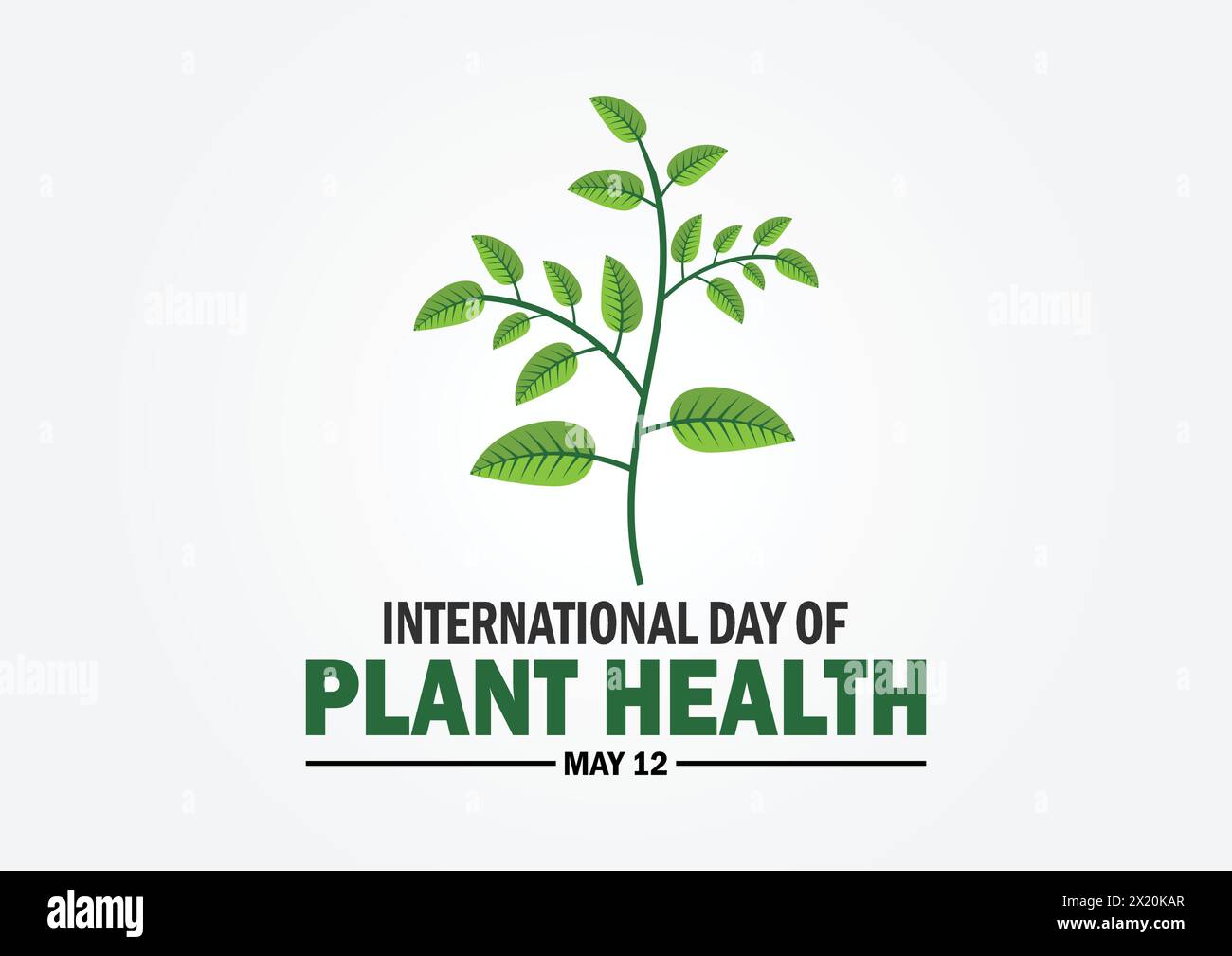International Day of Plant Health. May 12. Holiday concept. Template ...