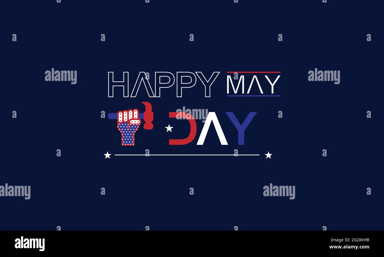 Creative to Design May Day Illustration Stock Vector Image & Art - Alamy