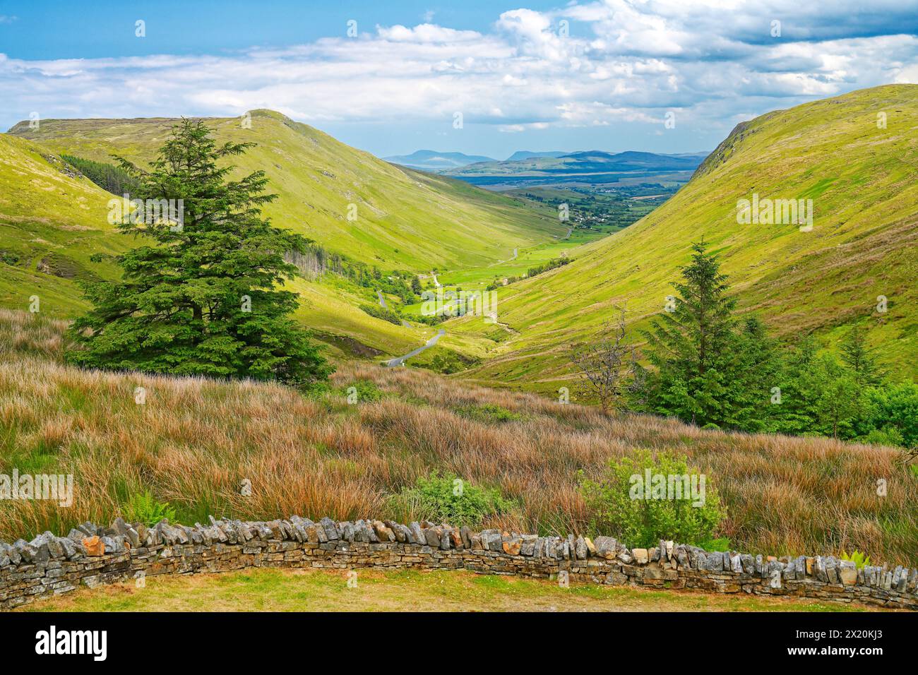 Ireland, County Donegal, view at Glengesh Pass Stock Photo - Alamy