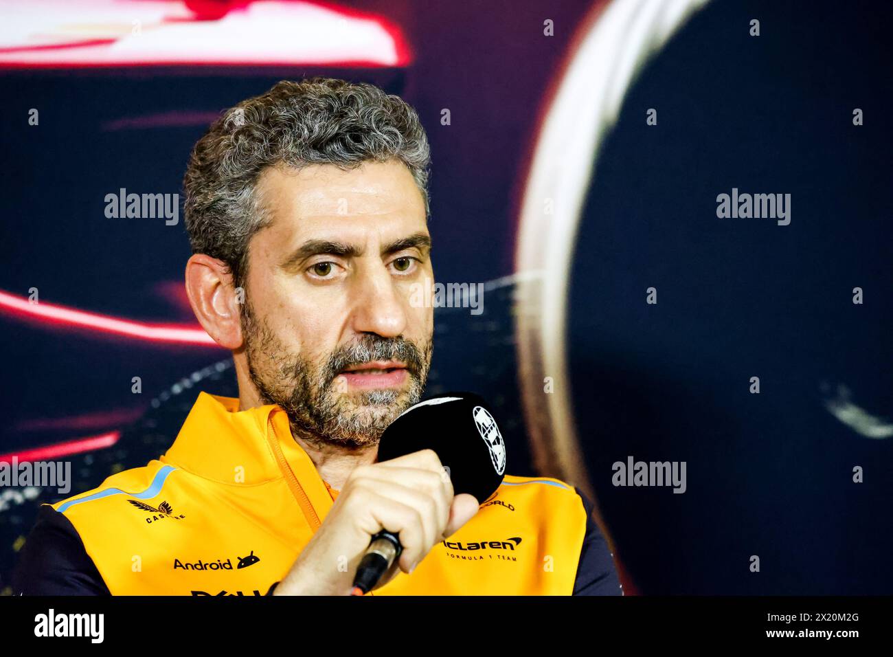 Shanghai, China, 19/04/2024. STELLA Andrea (ita), Team Principal of ...