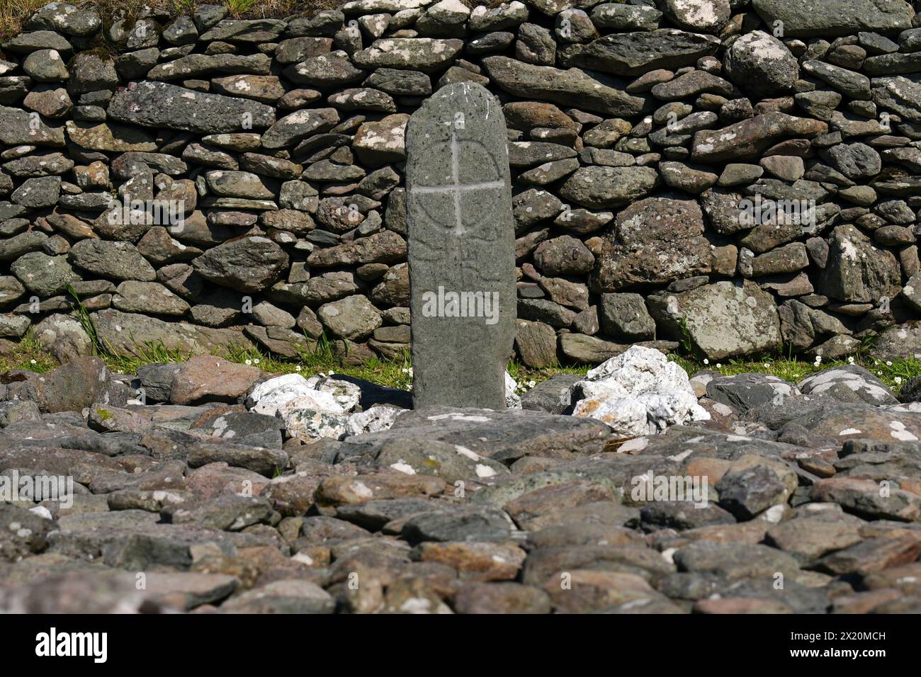 Ireland, County Kerry, Dingle Peninsula, Gallarus Oratory monument ...