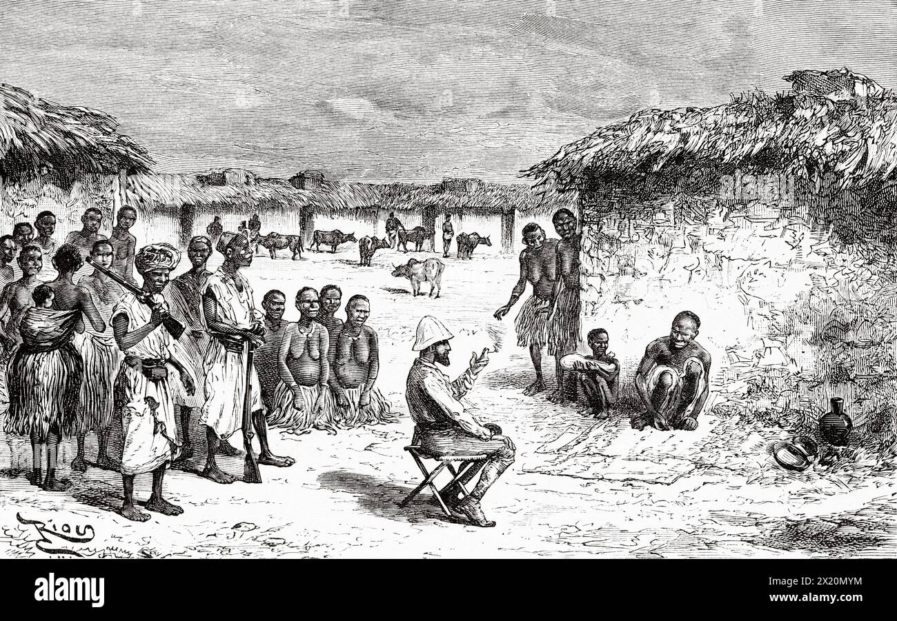 Native African indigenous people of the Hehe tribe, Iringa Region ...