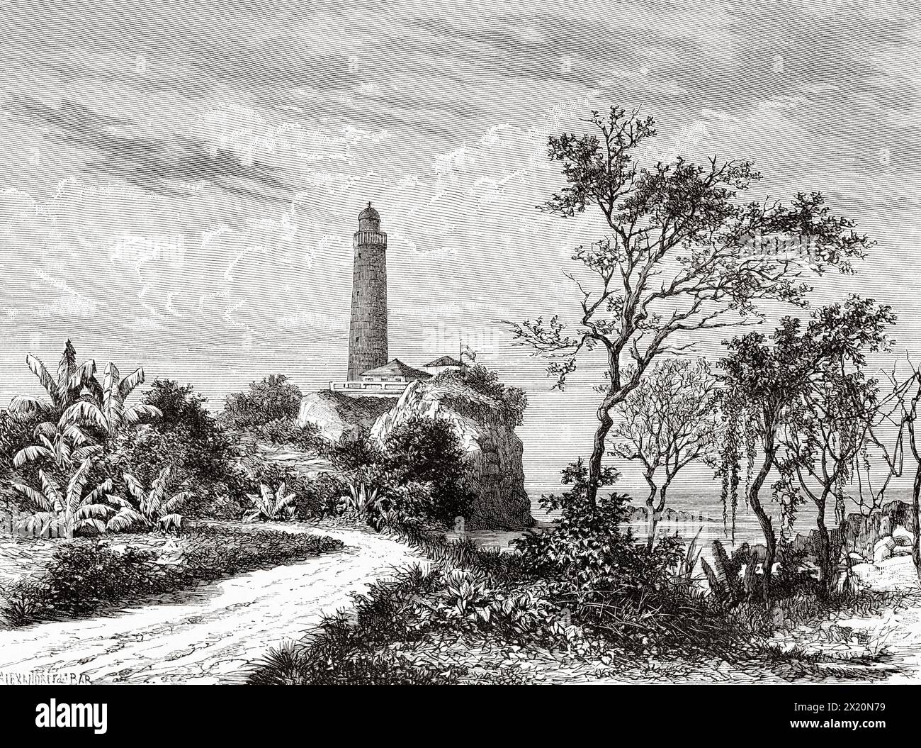 Anyer Lighthouse. Cikoneng lighthouse was built in the 19th century to ...