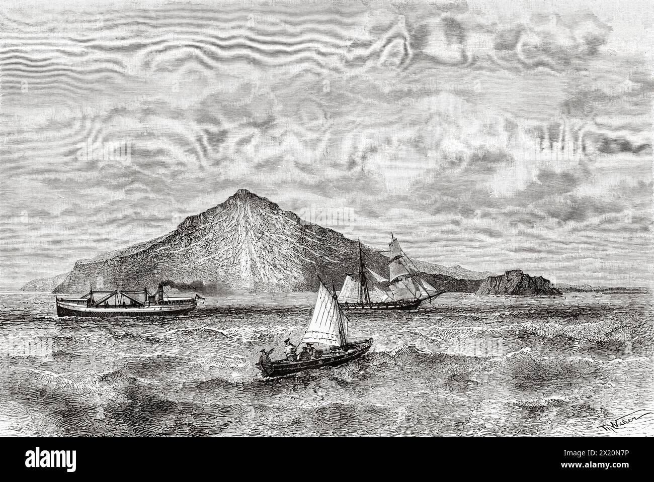 Krakatoa 1883 hi-res stock photography and images - Alamy